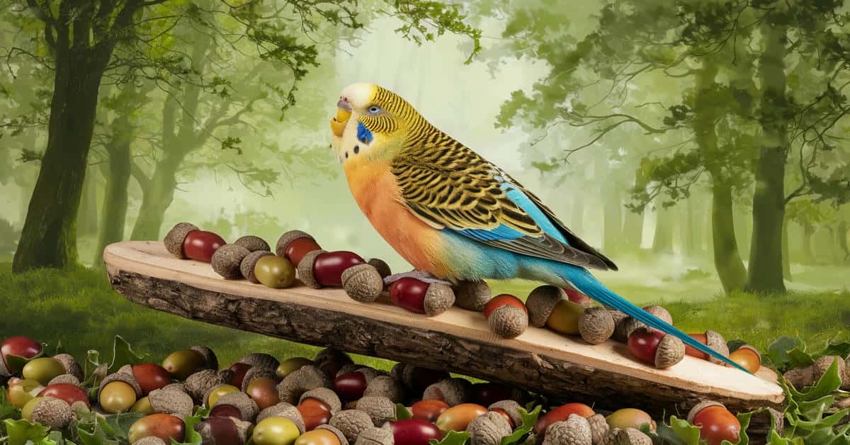 Can Budgies Eat Acorns? No | Unsafe For Budgies—Learn Why